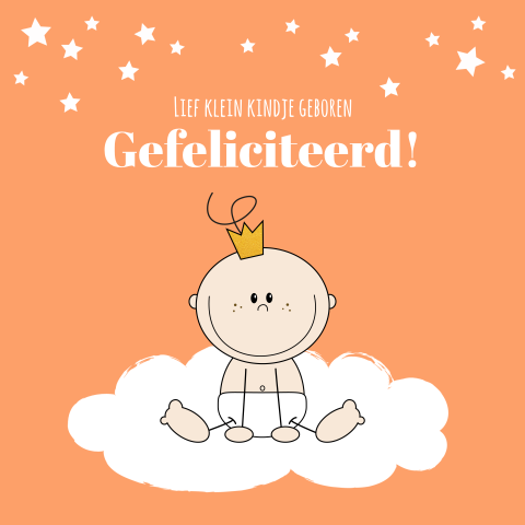 Felicitatie geboorte