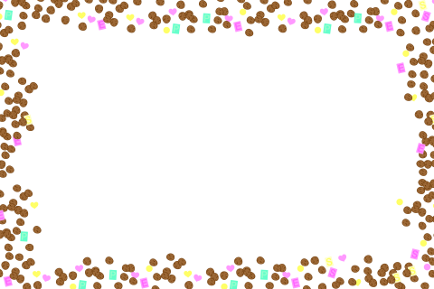 Sinterklaas foto-kaart snoepjes kader en chocoladeletters